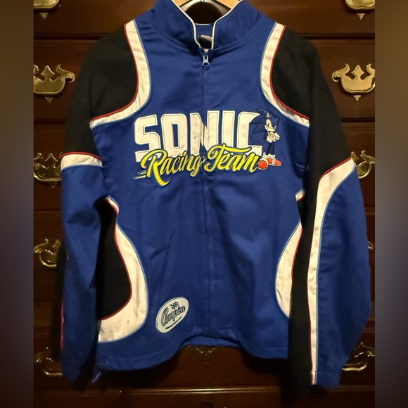 Boxlunch | Jackets & Coats | Sonic The Hedgehog Sonic Racing Team Moto ...